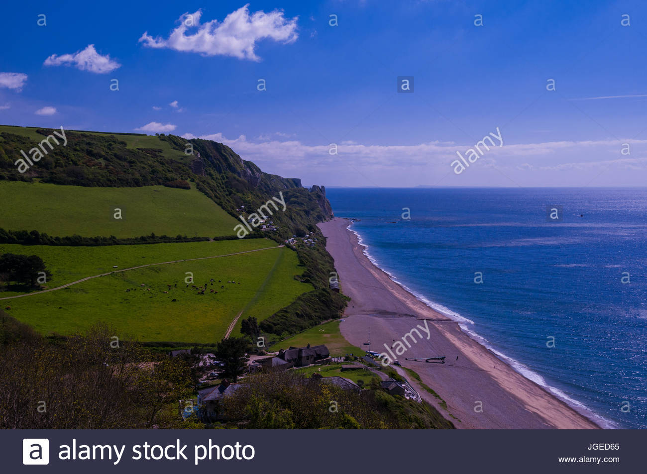 Branscombe Beach Stock Photos & Branscombe Beach Stock Images - Alamy
