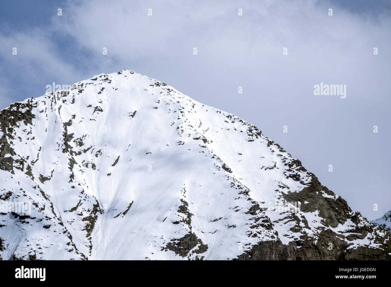 The Austrian alps in spring Stock Photo - Alamy