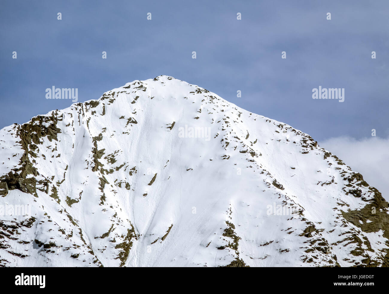The Austrian alps in spring Stock Photo - Alamy