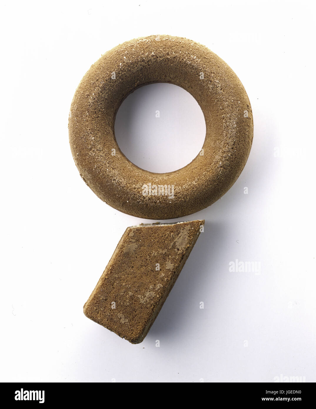 Step x steps Sponge cut up to form numbers Stock Photo - Alamy