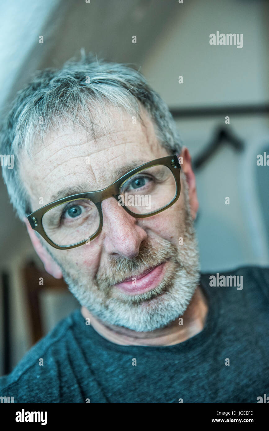 London UK. 22nd June 2017. Comedian and writer Ian Stone performing at ...
