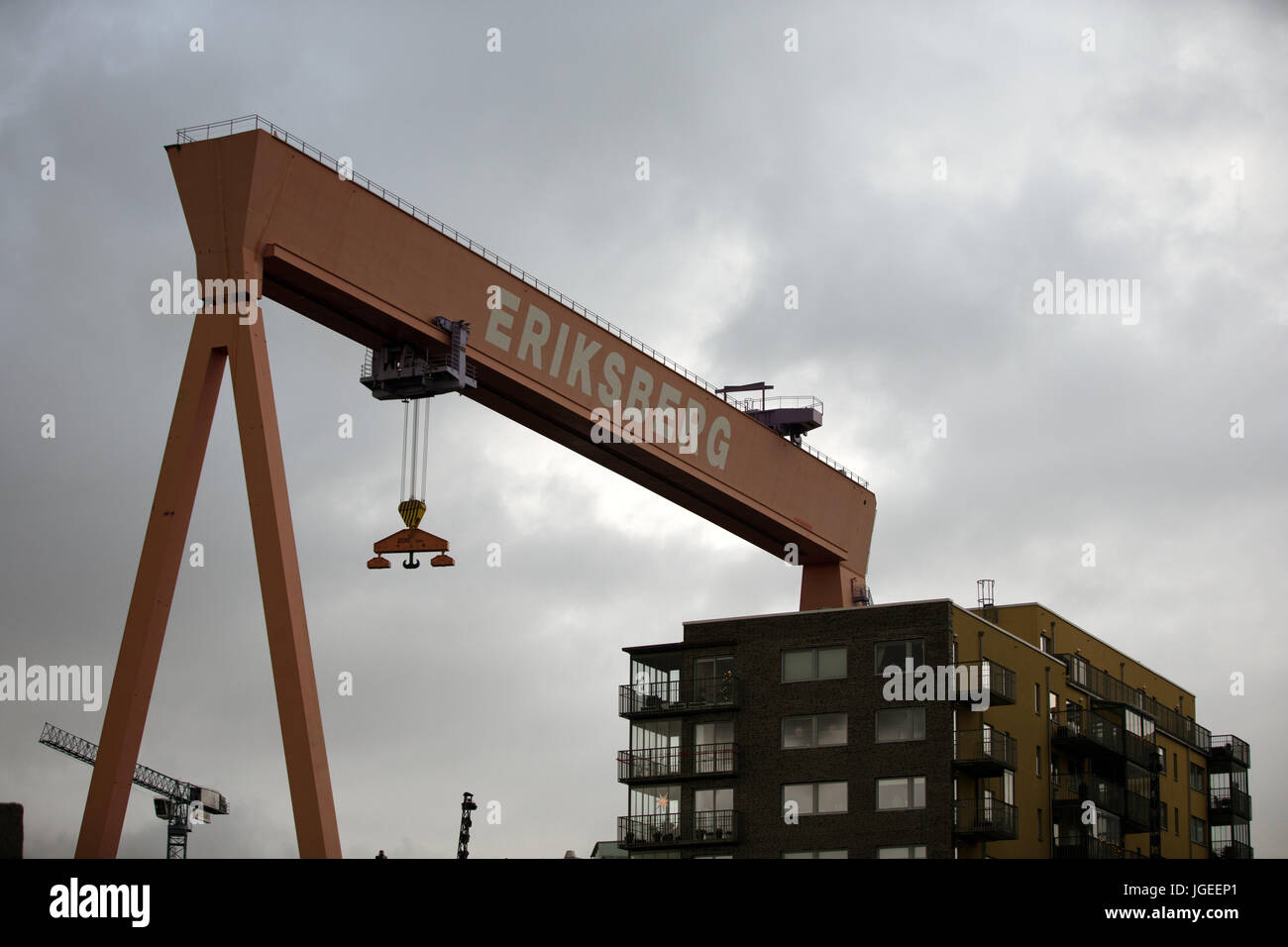 Crane eriksberg gothenburg hi-res stock photography and images - Alamy