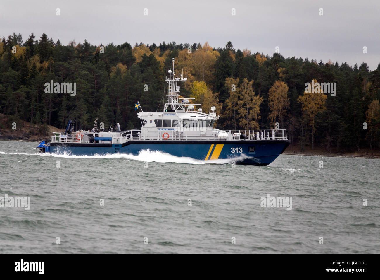 Swedish Coast Guard Stock Photo - Alamy