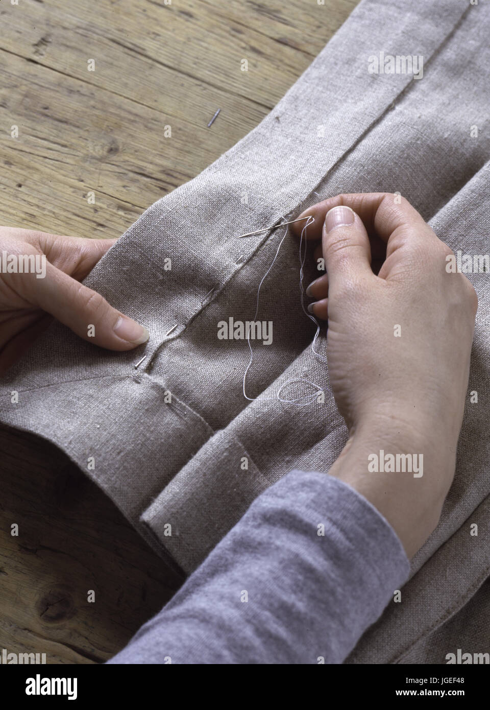 Hemming hi-res stock photography and images - Alamy