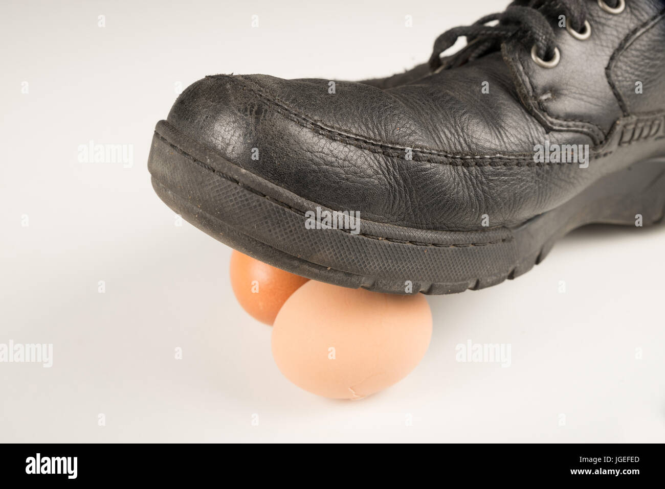 Walking On Broken Eggshells High Resolution Stock Photography and ...