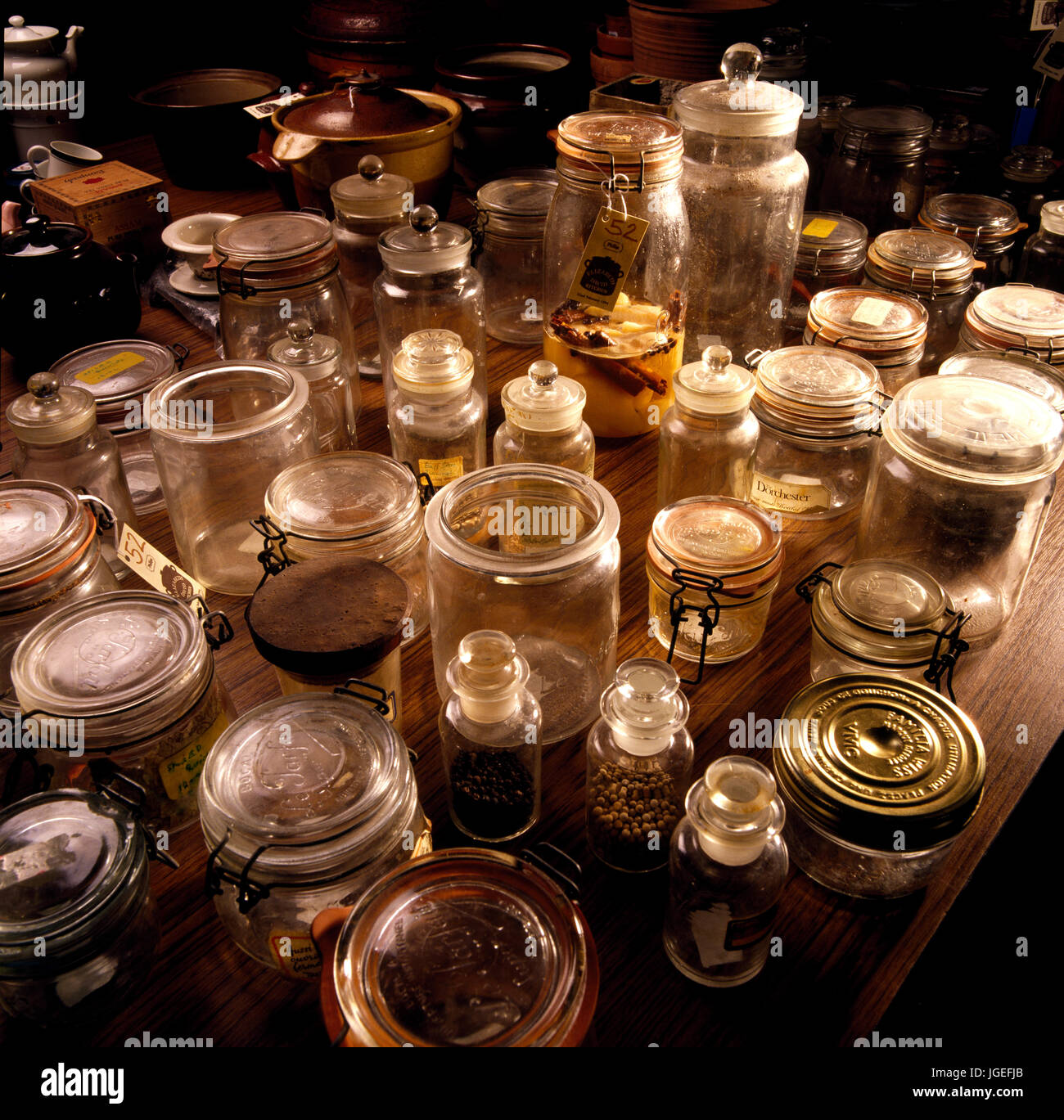 Apothecary jars hi-res stock photography and images - Alamy