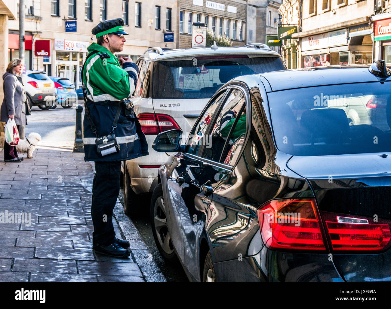 Parking enforcement officer hi-res stock photography and images - Alamy