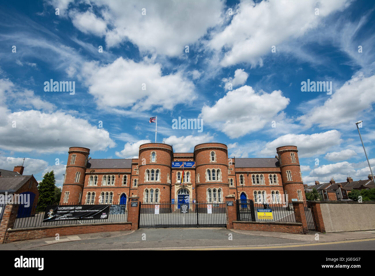 Territorial army drill hall hi-res stock photography and images - Alamy