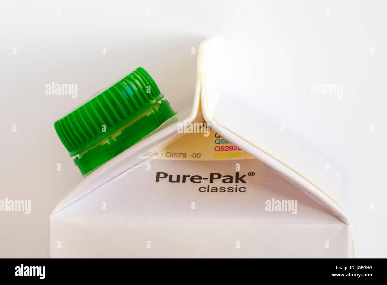 Pure pak classic drink carton hi-res stock photography and images - Alamy
