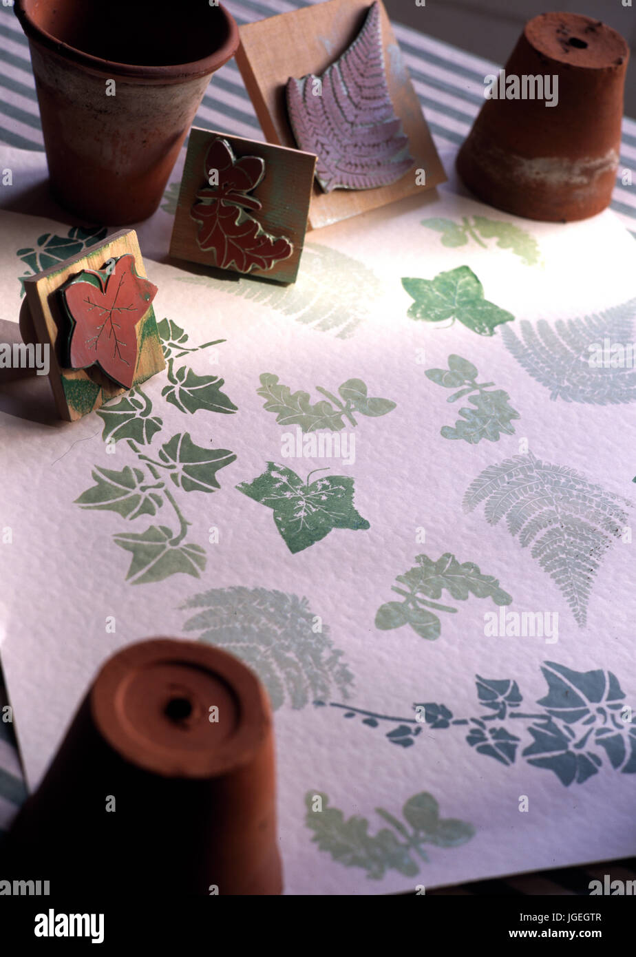 Lino blocks hi-res stock photography and images - Alamy