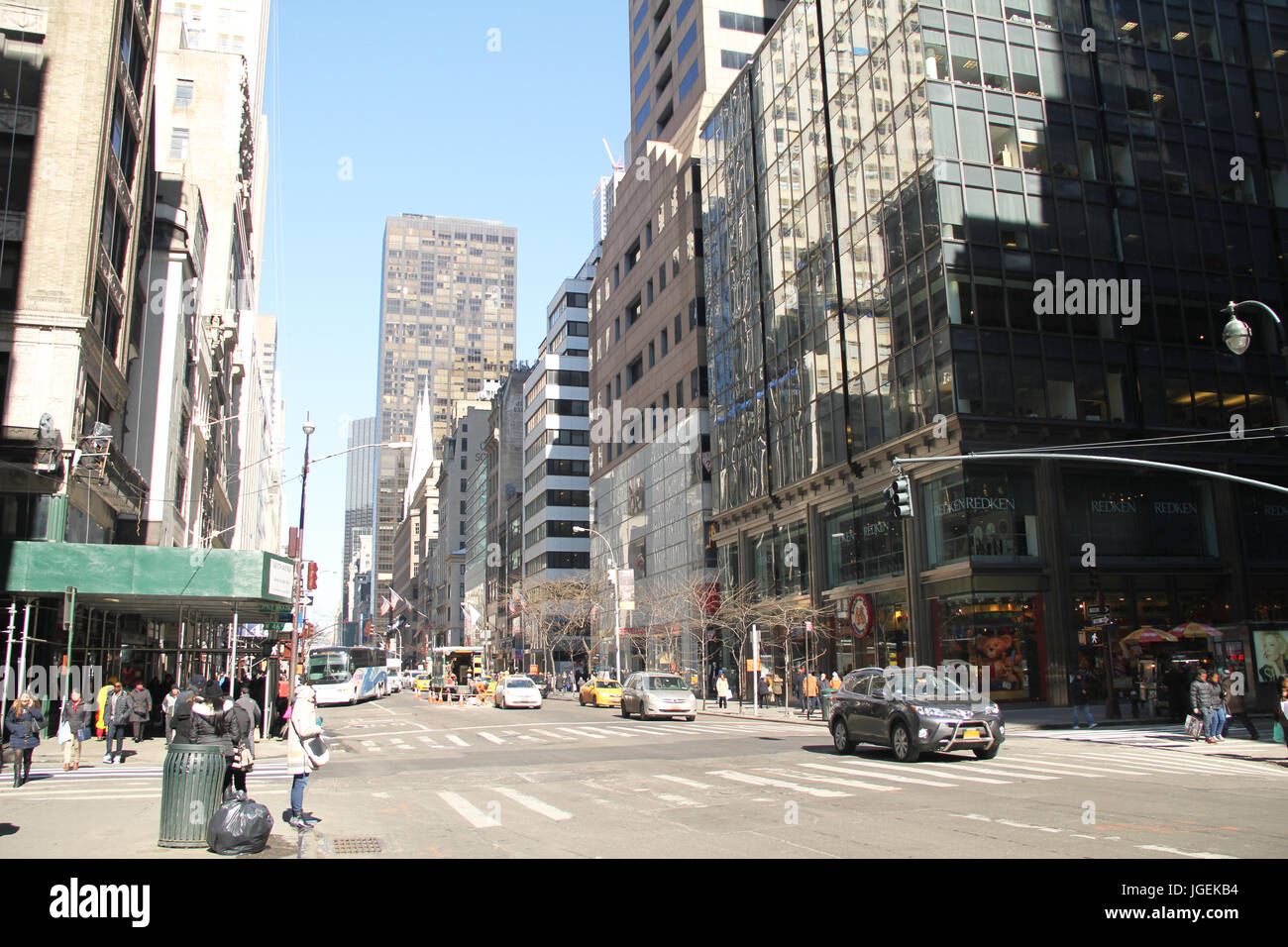 Fifth Avenue, Times Square, New York, United States Stock Photo - Alamy