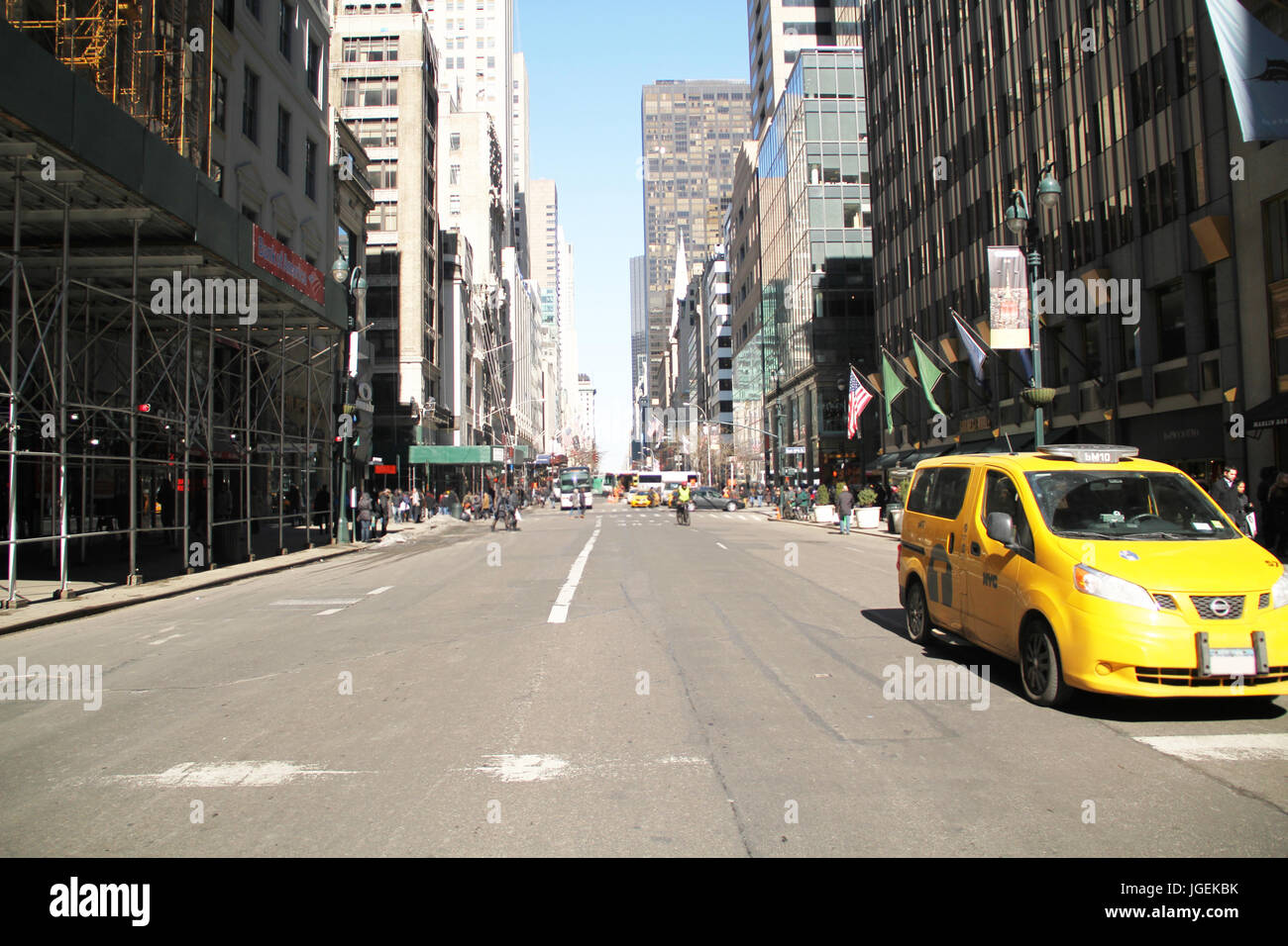 Fifth Avenue, Times Square, New York, United States Stock Photo - Alamy