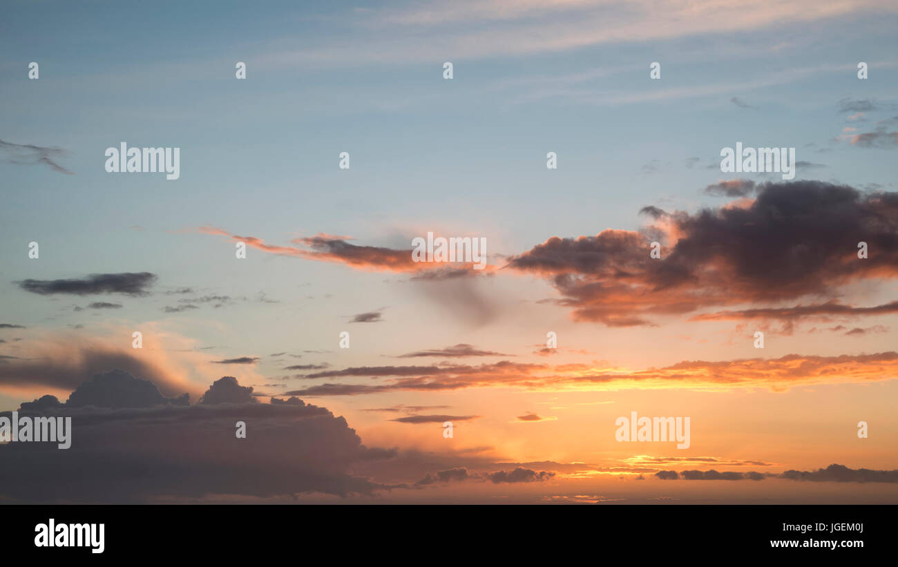 Beautiful colorful Spring sunset sky for use as background Stock Photo ...