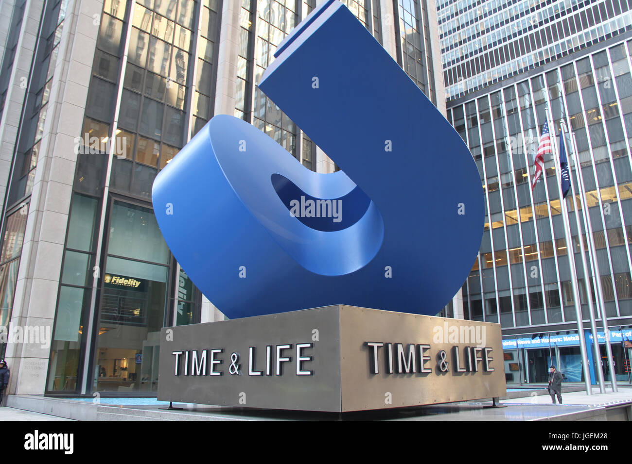 Time &Life Building, 6th avenue, Times Square, New York, United States ...