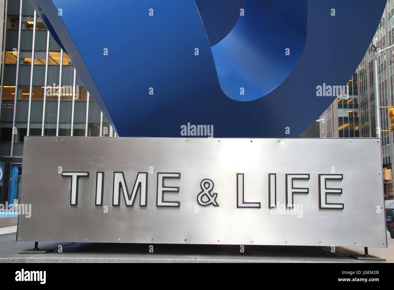 Time &Life Building, 6th avenue, Times Square, New York, United States ...