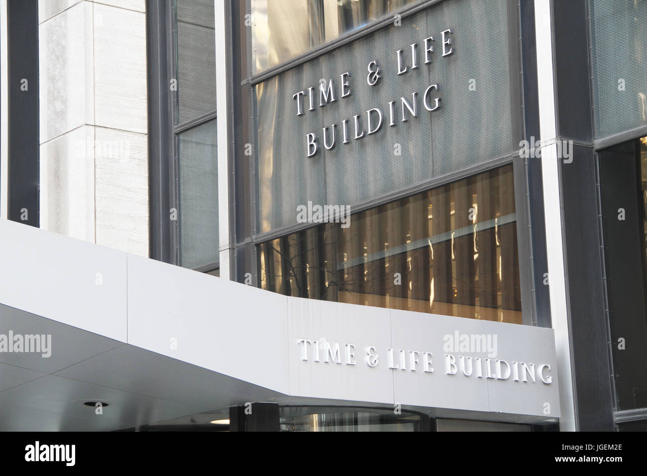 Time &Life Building, 6th avenue, Times Square, New York, United States ...
