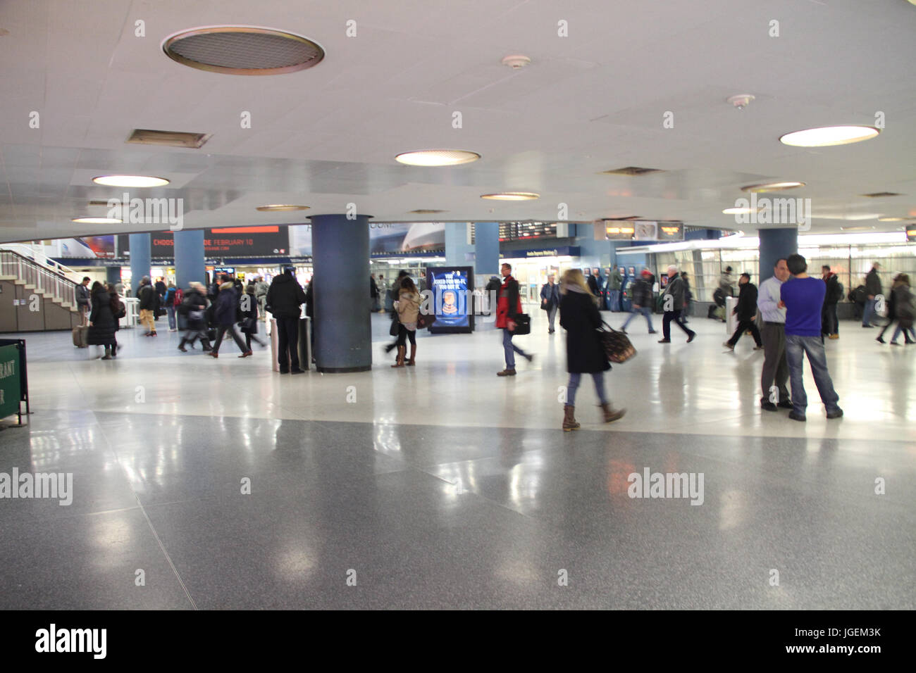 Pennsylvania Station, 7th avenue, Manhattan, New York, United States ...