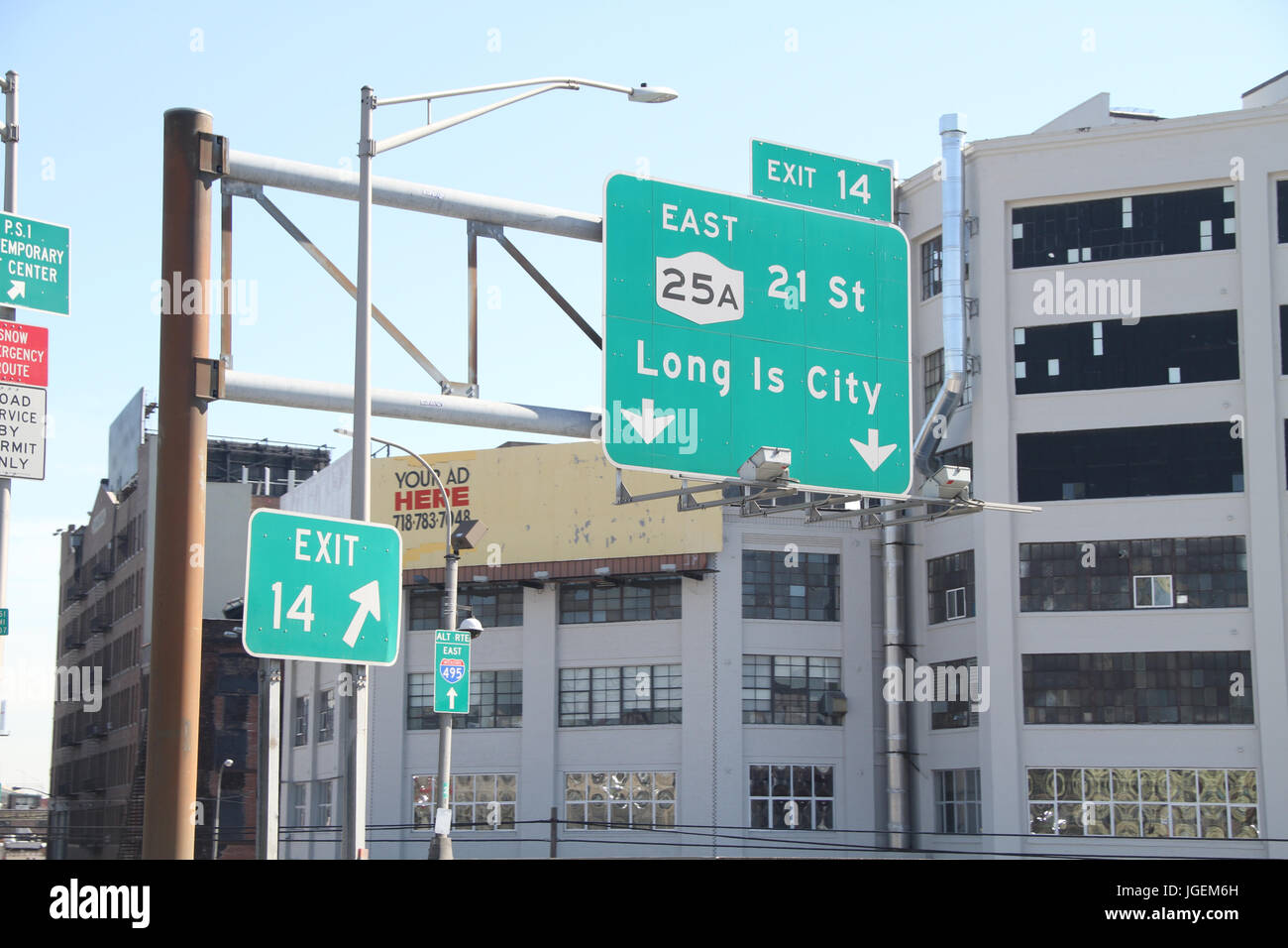 Expressway, New York, United States Stock Photo - Alamy