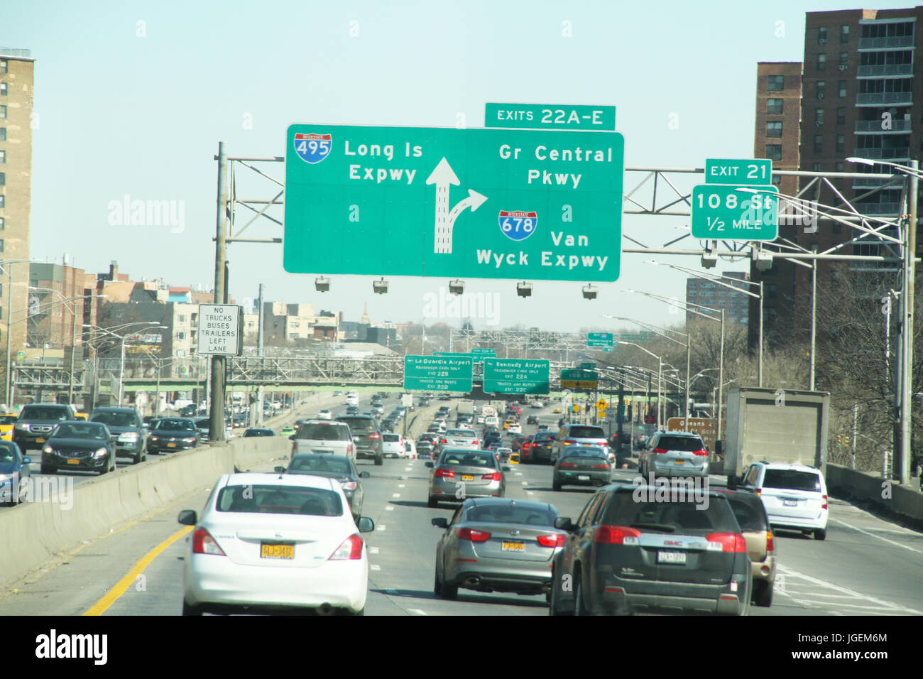 Expressway, New York, United States Stock Photo - Alamy