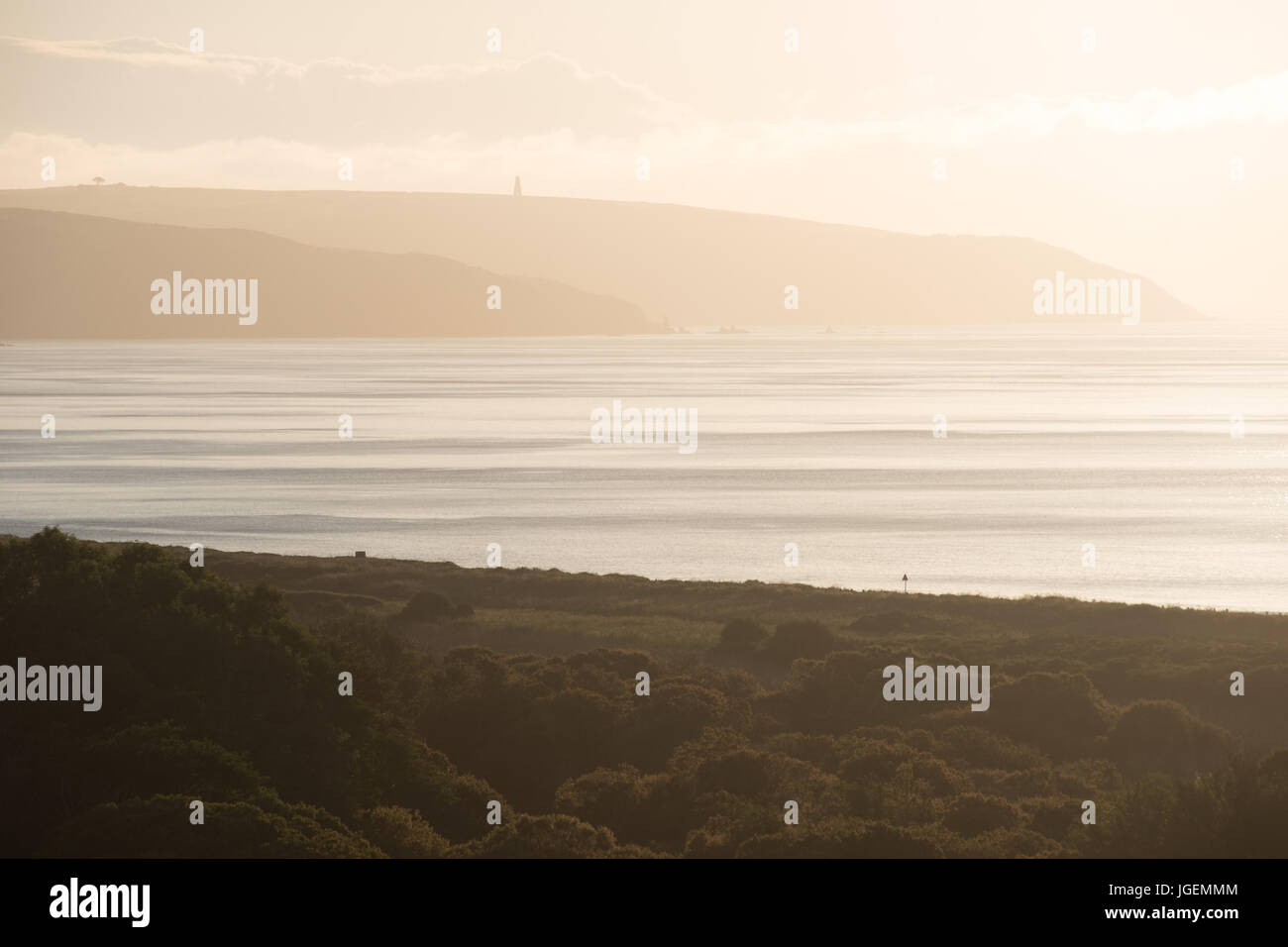 The coastline at Slapton Sands, Devon Stock Photo - Alamy