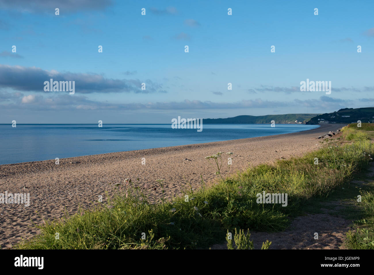 The coastline at Slapton Sands, Devon Stock Photo - Alamy