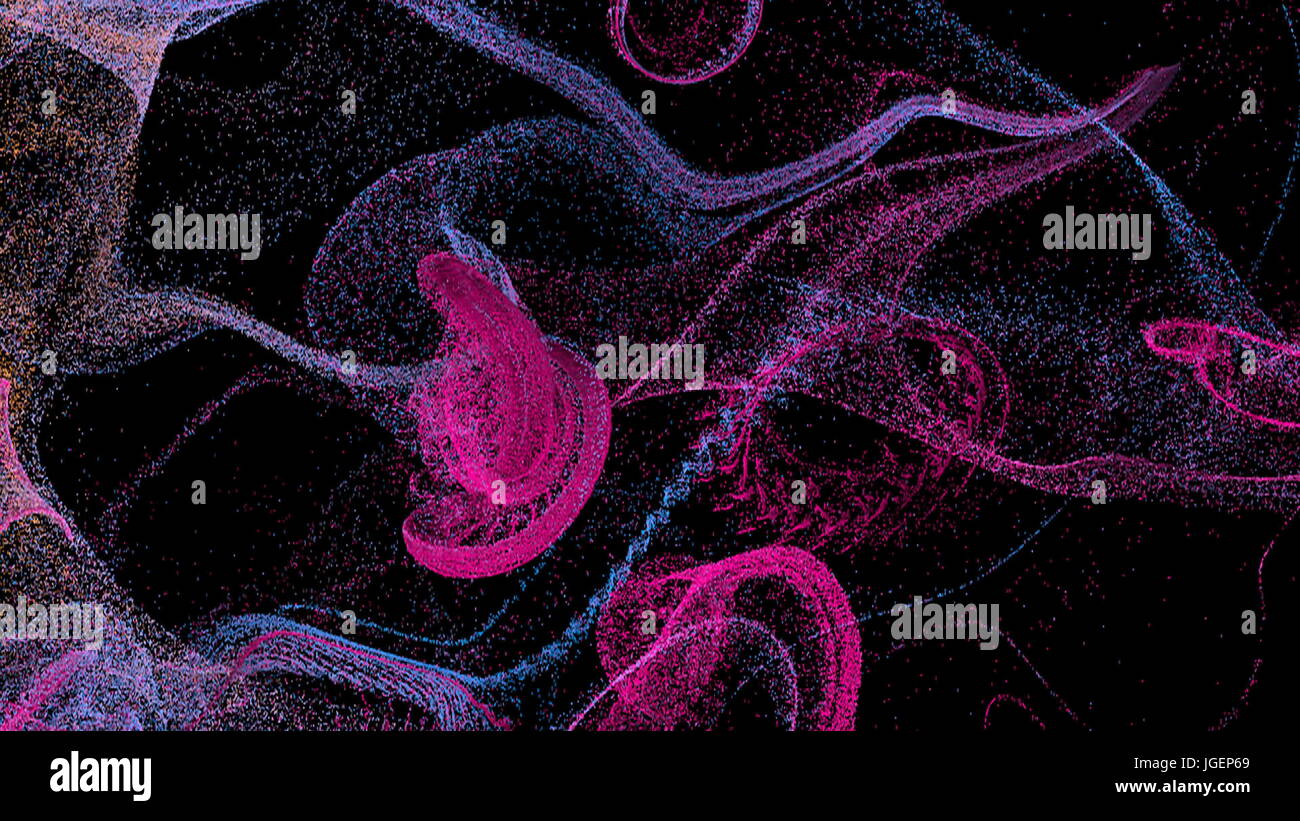 Red particle motion animation background hi-res stock photography and ...