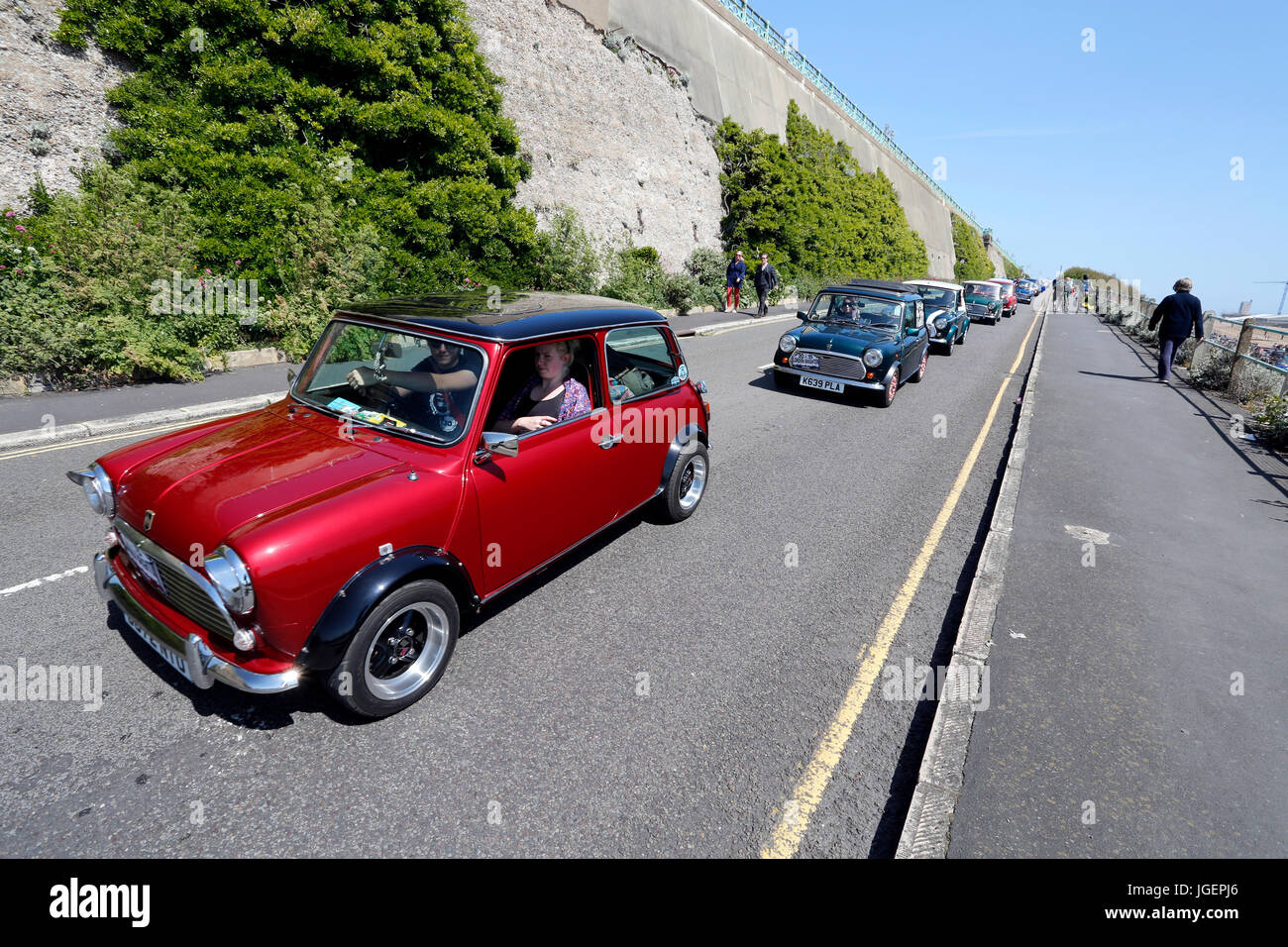Brighton, UK - May 17, 2015: London to Brighton Mini Car Run. This ...