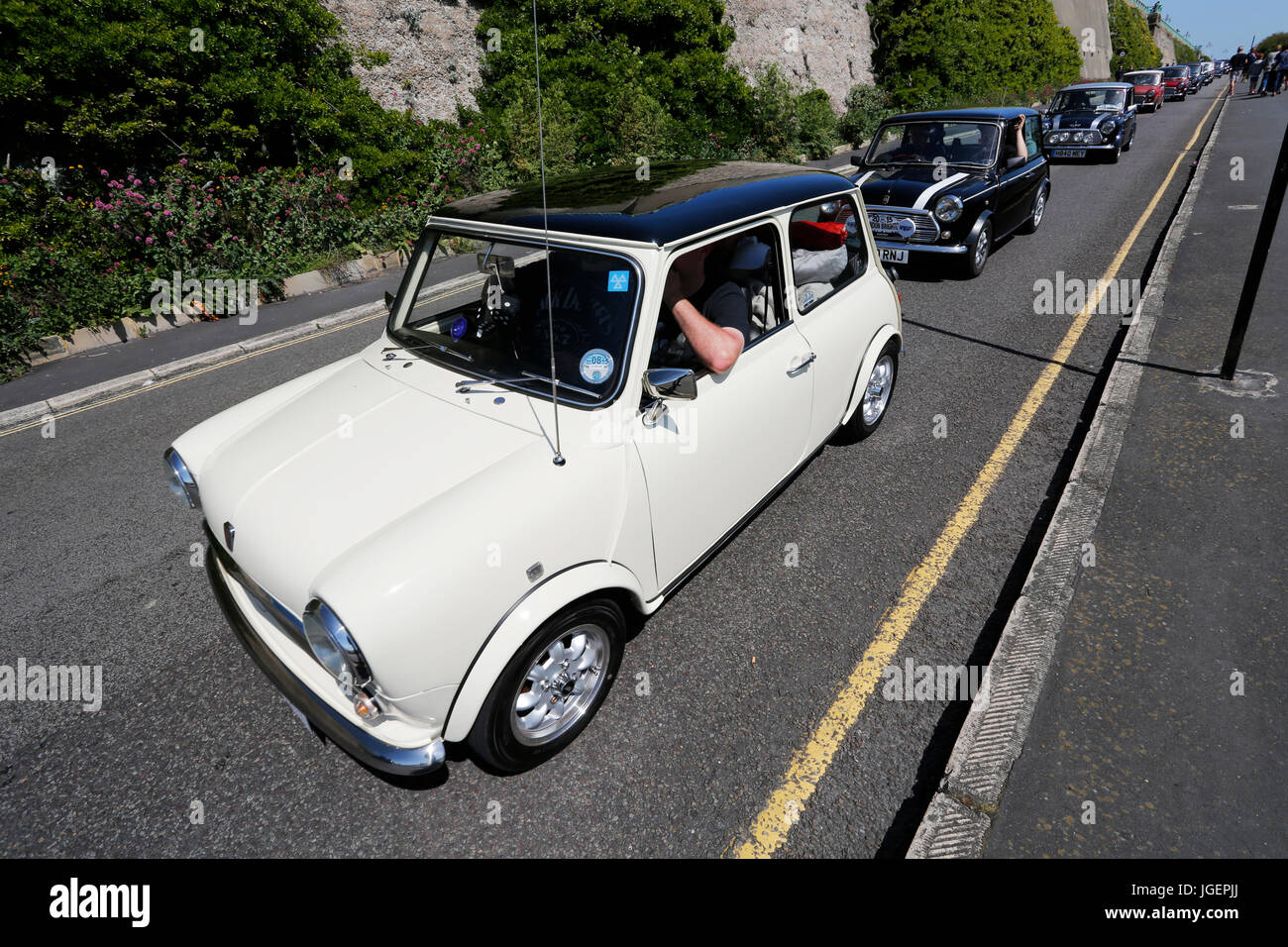 Brighton, UK - May 17, 2015: London to Brighton Mini Car Run. This ...