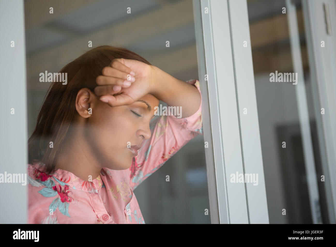 Stressful window hi-res stock photography and images - Alamy