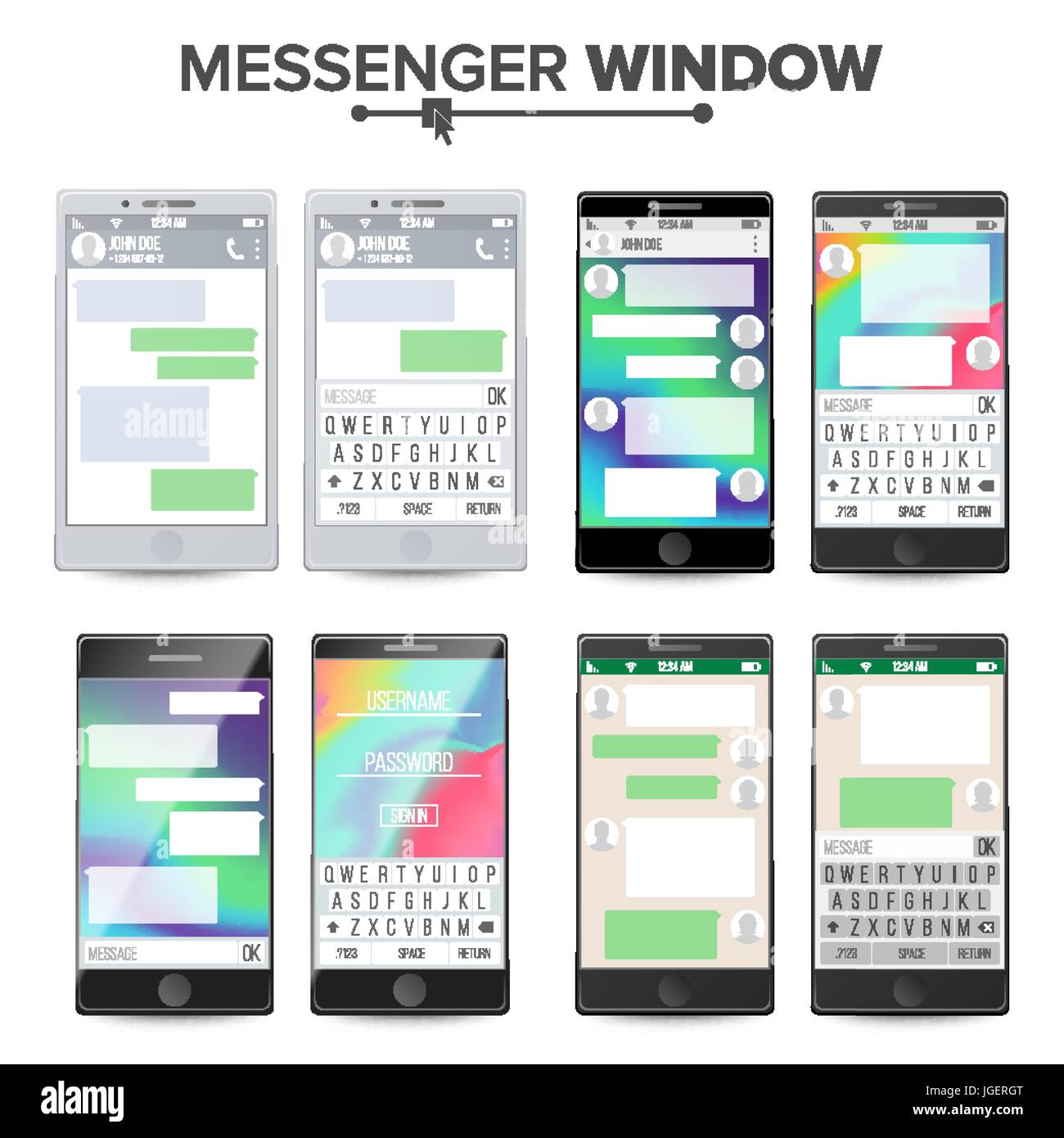 Display window boy Stock Vector Images - Alamy