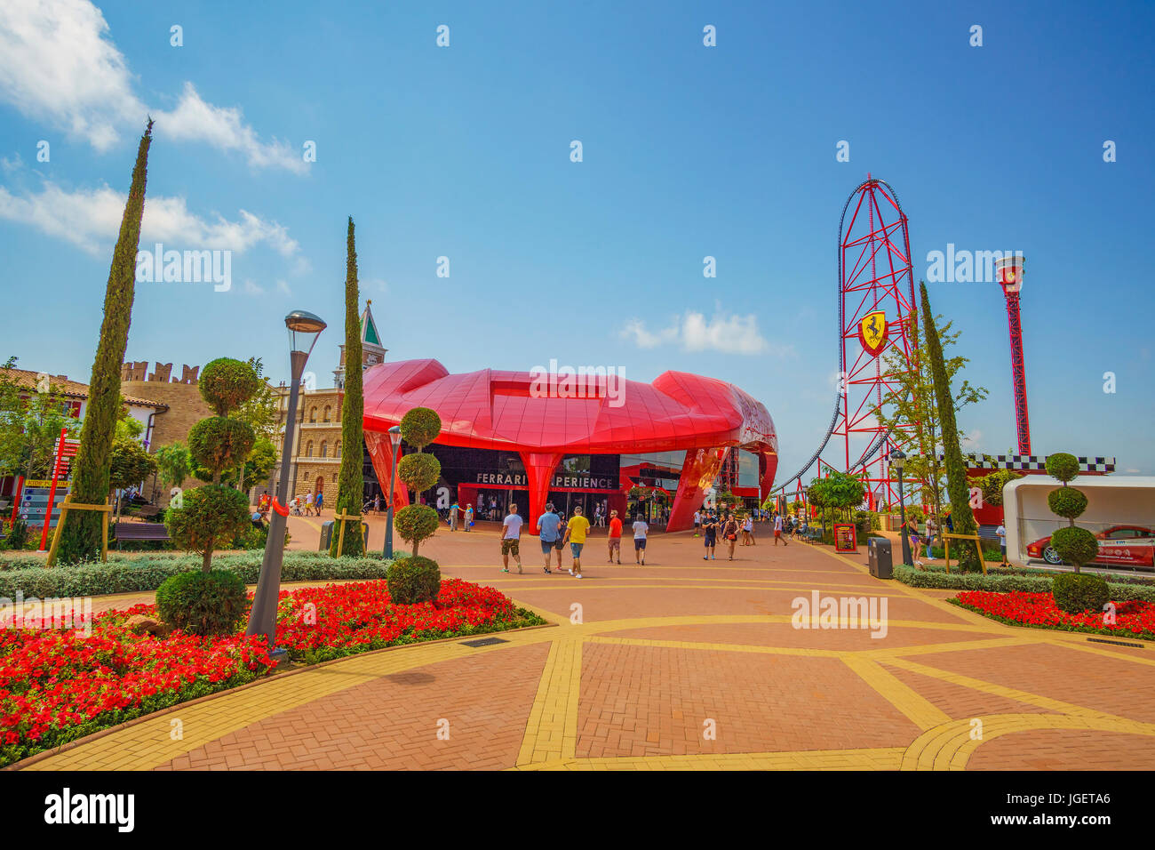 Europe’s newest theme park Ferrari Land, just an hour and a half down ...