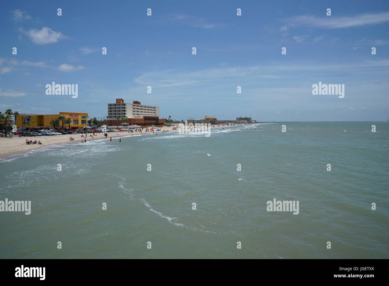 Beach in Corpus Christi, Texas, United States Stock Photo - Alamy