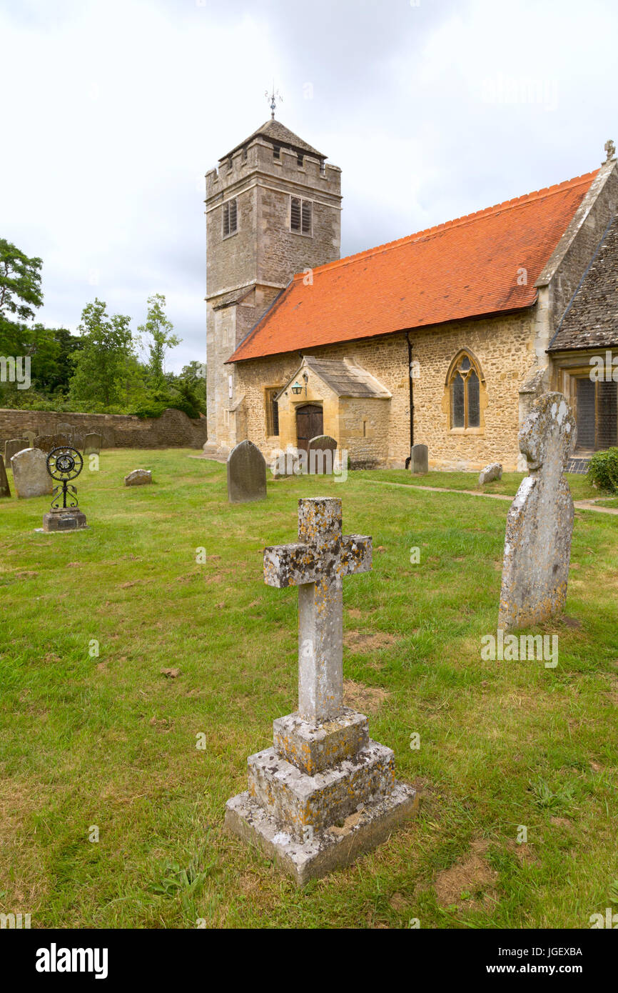 St. Laurence Church, Appleton village, Appleton, Oxfordshire England UK ...