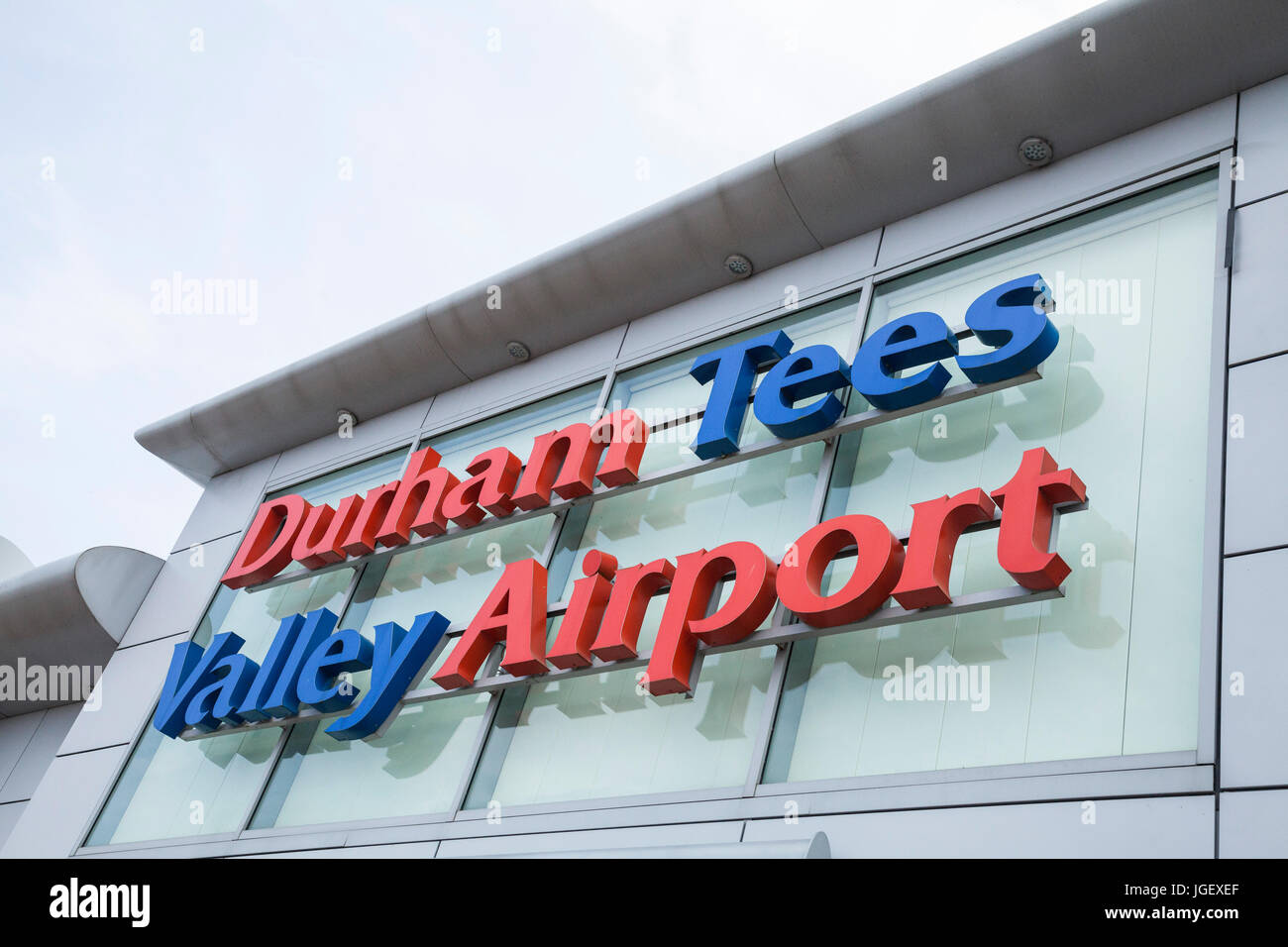 Durham Tees Valley Airport,England,UK Stock Photo - Alamy