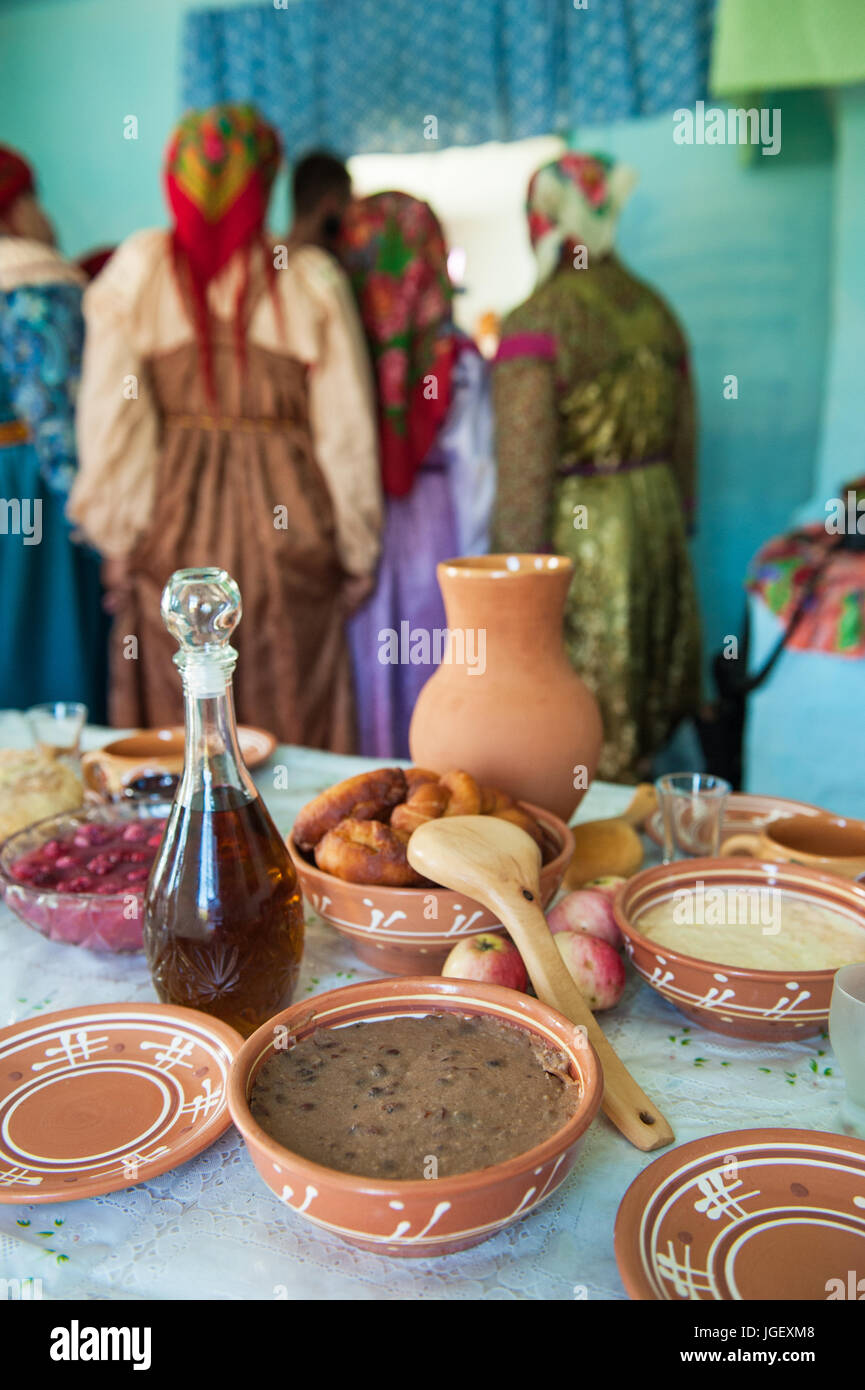old slavonic food Stock Photo - Alamy