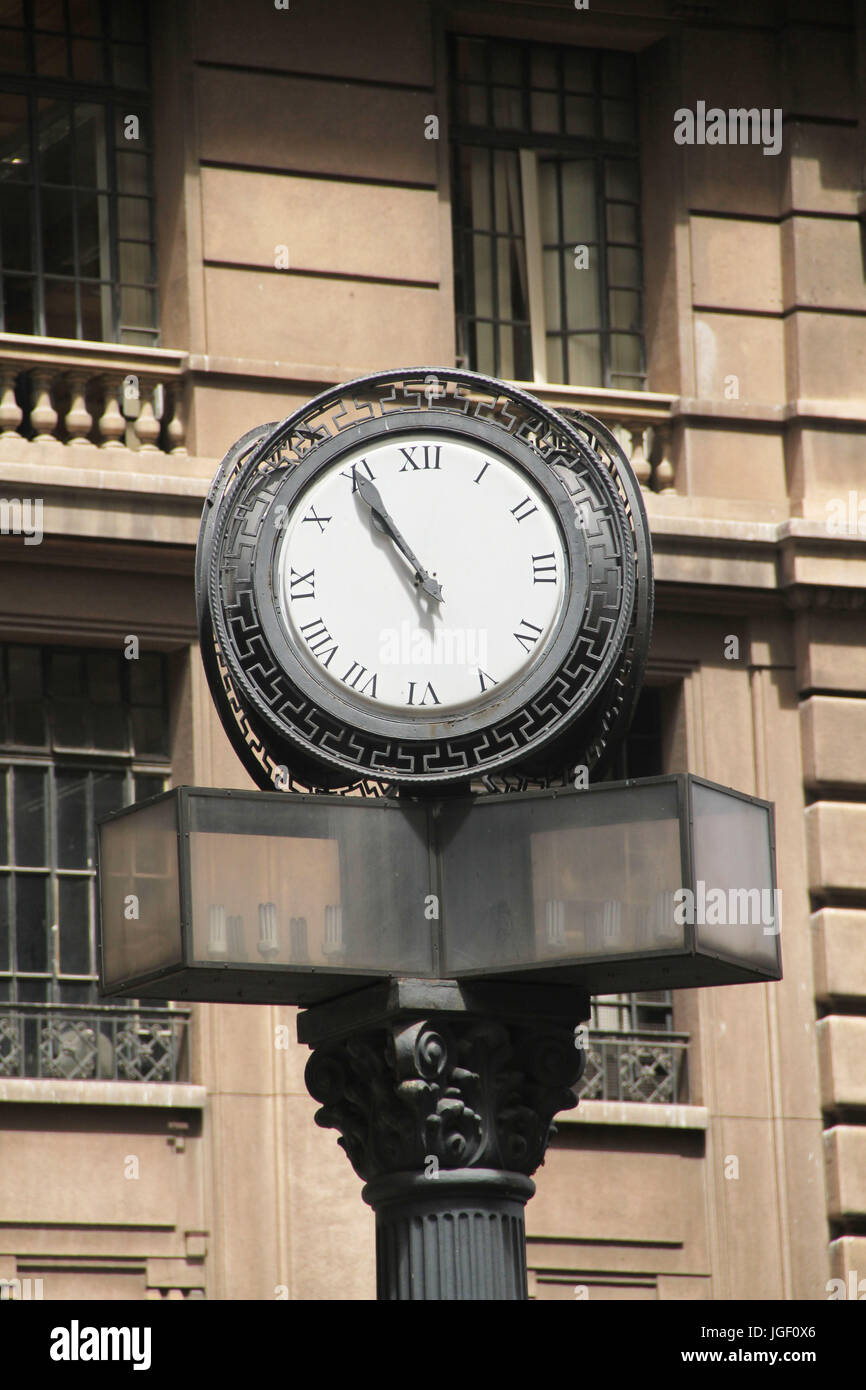 Clock, Martinelli Building, Anhangabaú Valley, 2012, Capital, Center ...