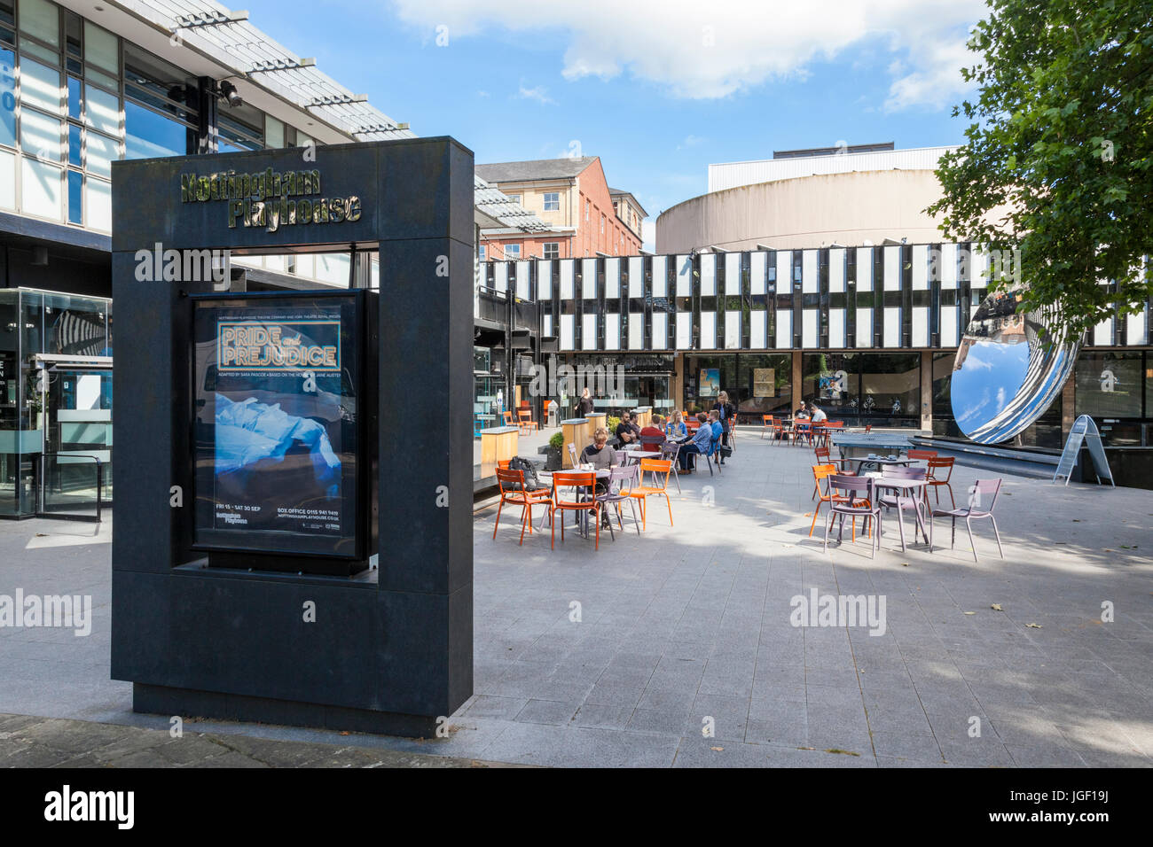 Nottingham Playhouse, Nottingham, England, UK Stock Photo - Alamy