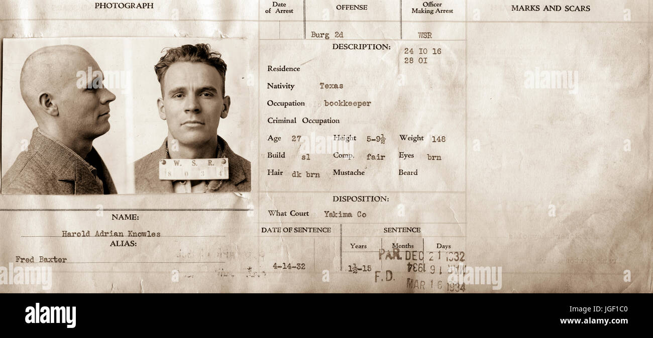 Criminal records hi-res stock photography and images - Alamy