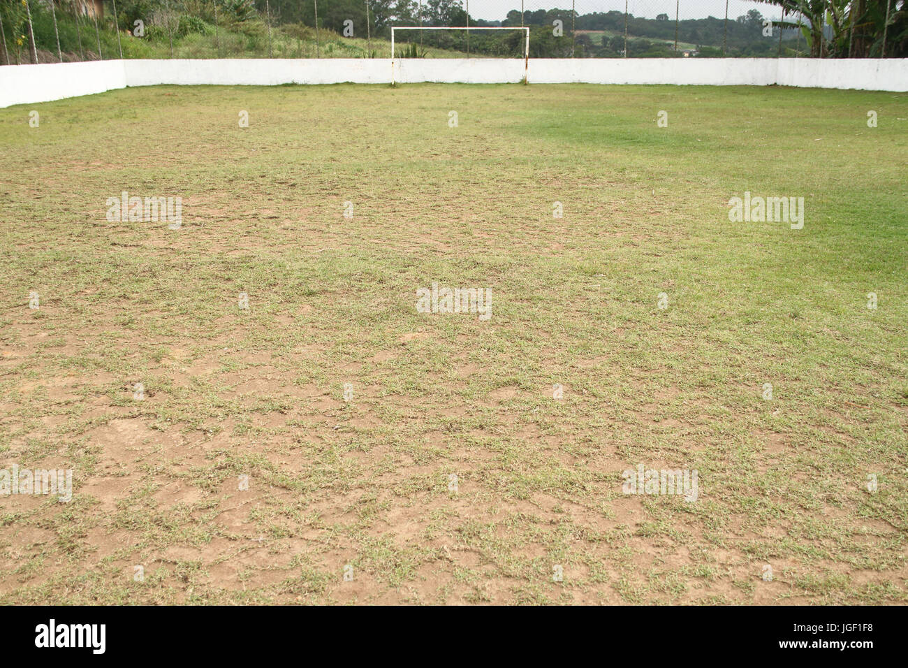 Soccer field, suburbs, 2014, Capital, São Paulo, Brazil Stock Photo - Alamy