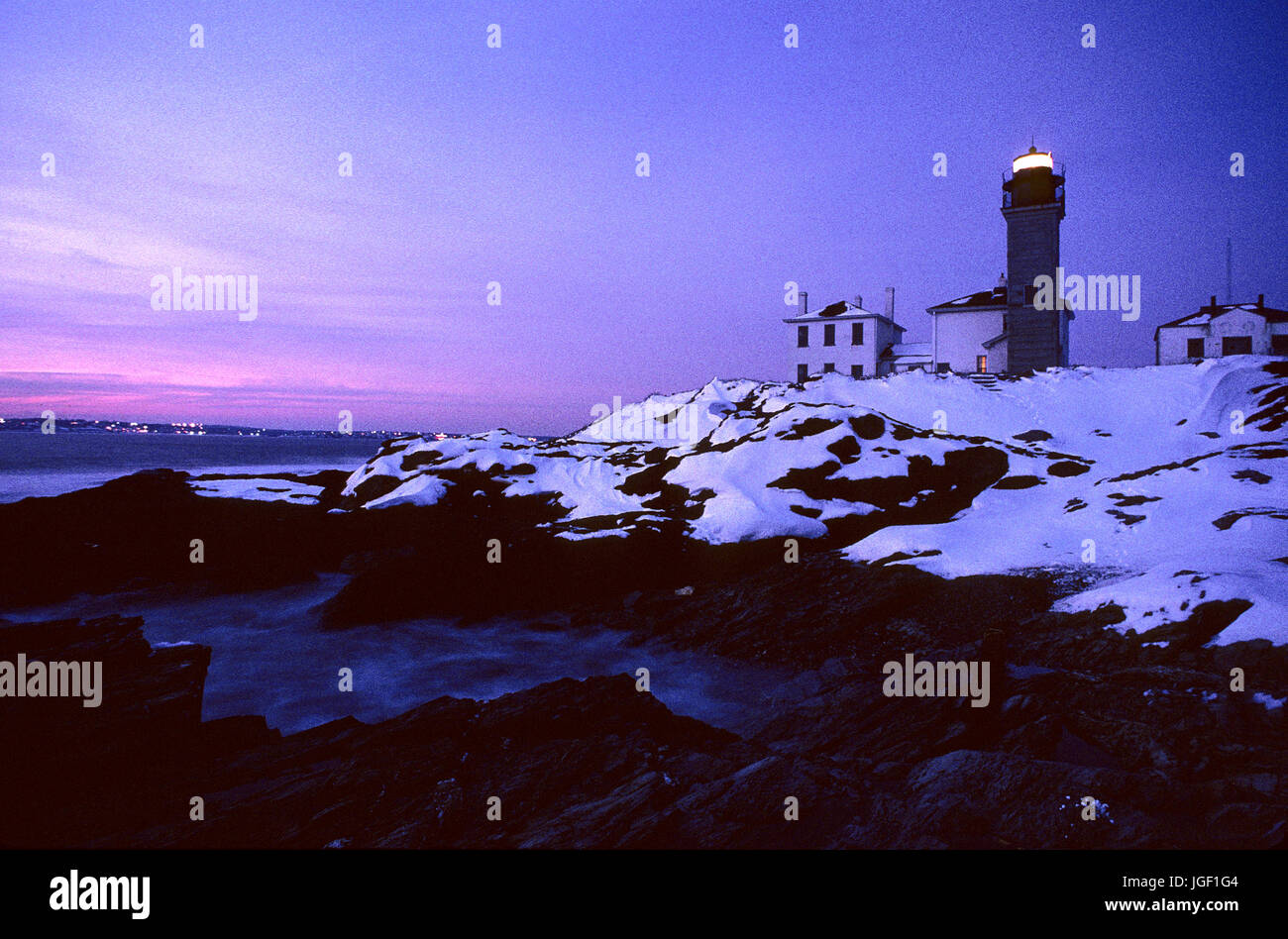 Beavertail Lighthouse, built in 1749, was and still is the premier ...