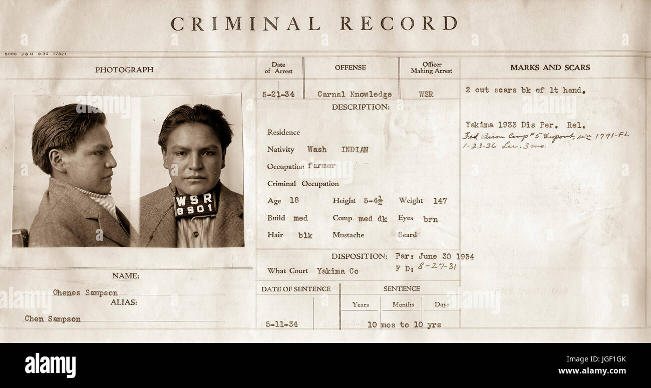 Rapsheet hi-res stock photography and images - Alamy