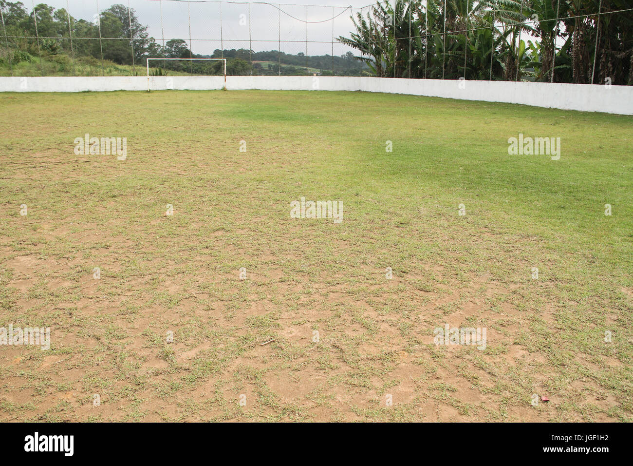 Soccer field, suburbs, 2014, Capital, São Paulo, Brazil Stock Photo - Alamy