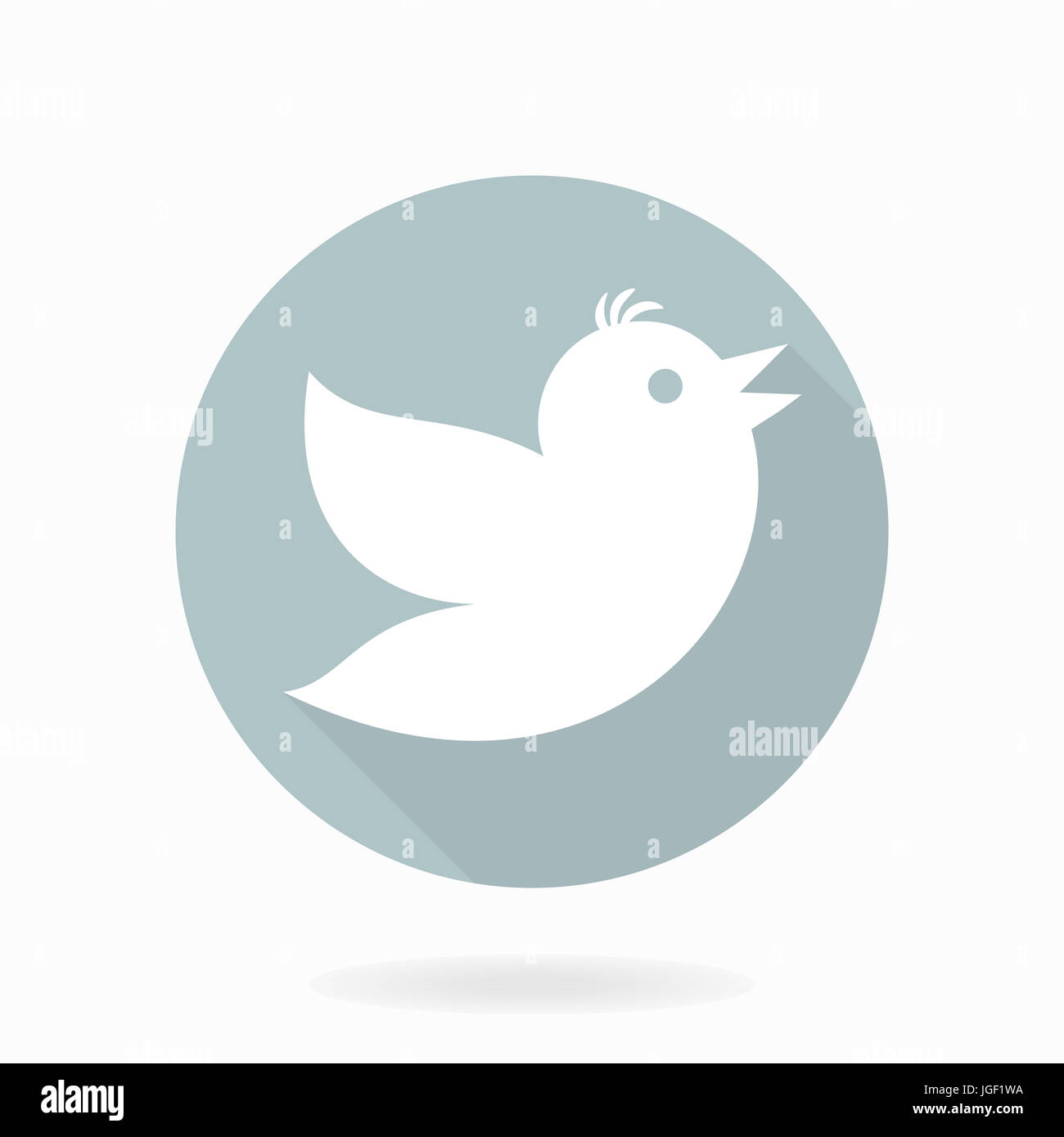 Blue and white logo hi-res stock photography and images - Alamy