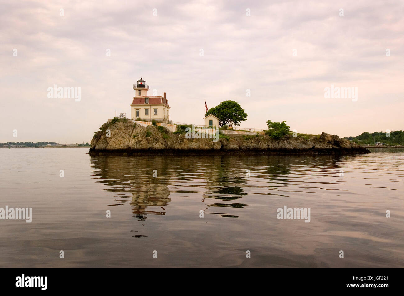 Providence, Rhode Island - The approach to the city from the water ...
