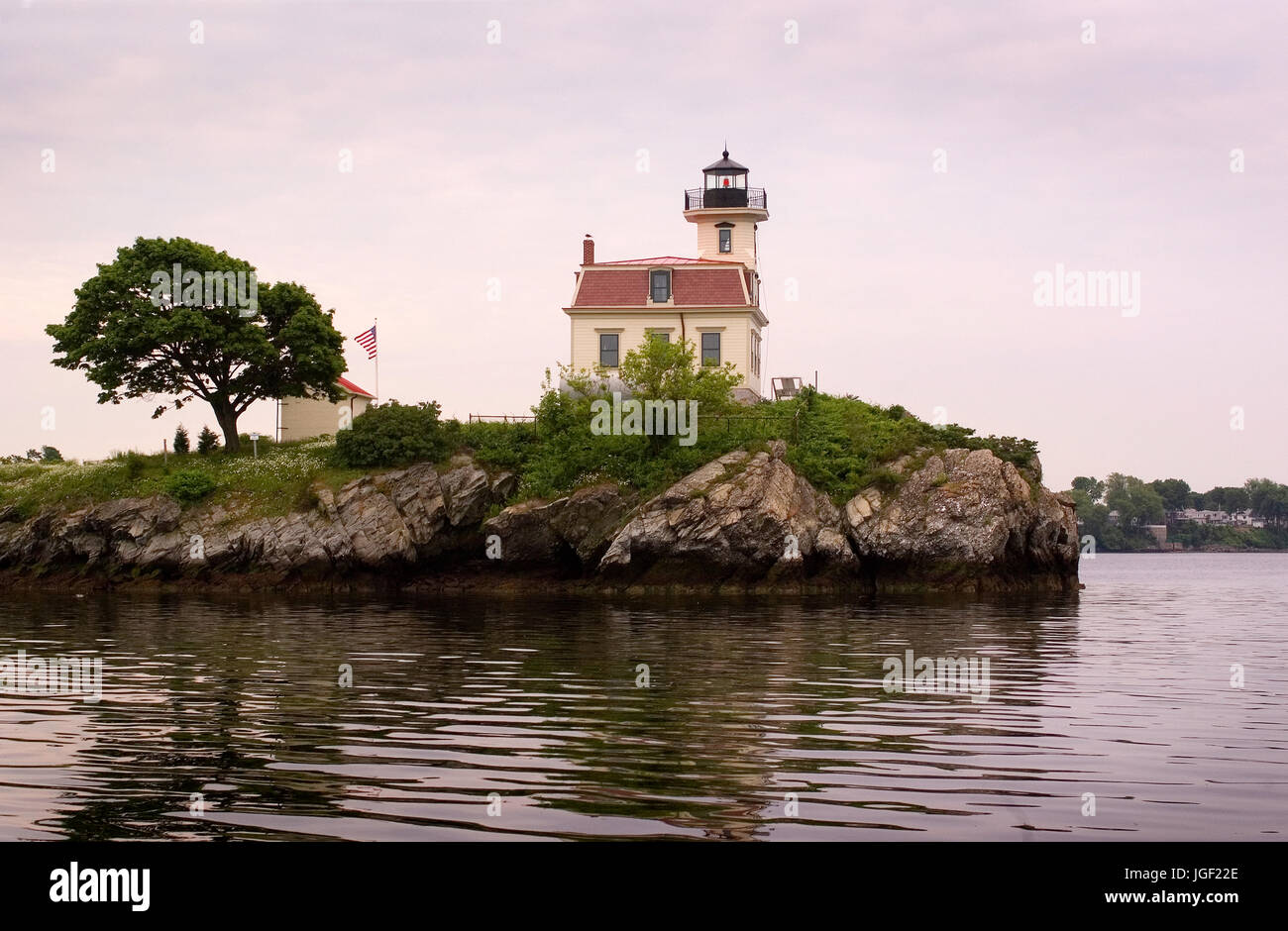 Providence, Rhode Island - The approach to the city from the water ...