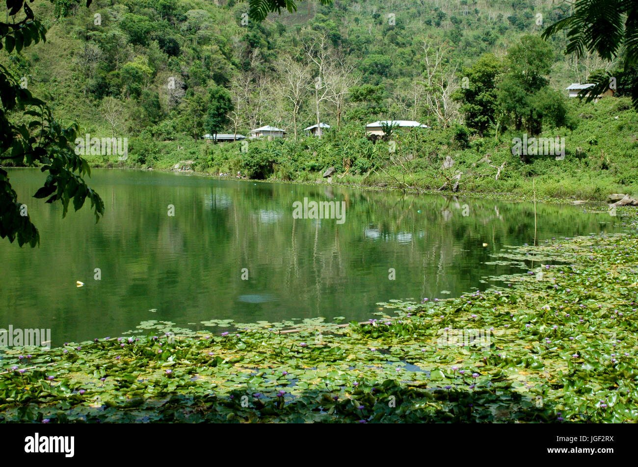 Beautiful Boga Lake at Ruma in Bandarban hill district. Bangladesh ...