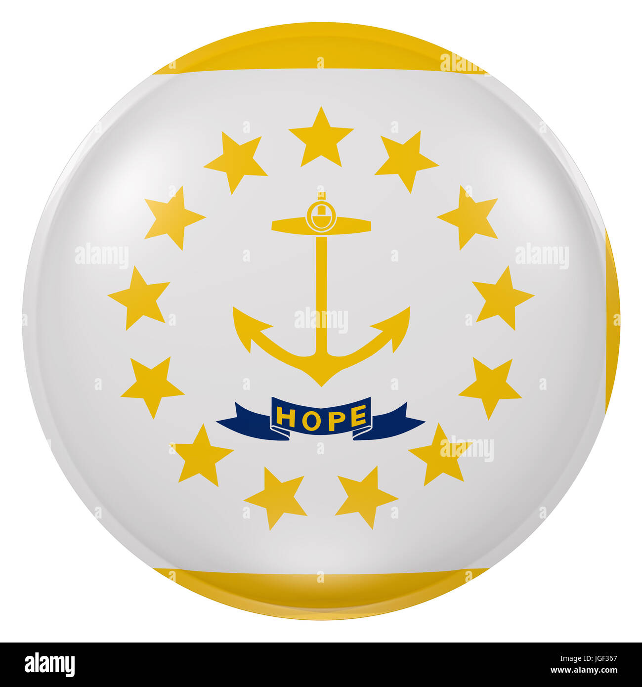 Rhode islander flag hi-res stock photography and images - Alamy