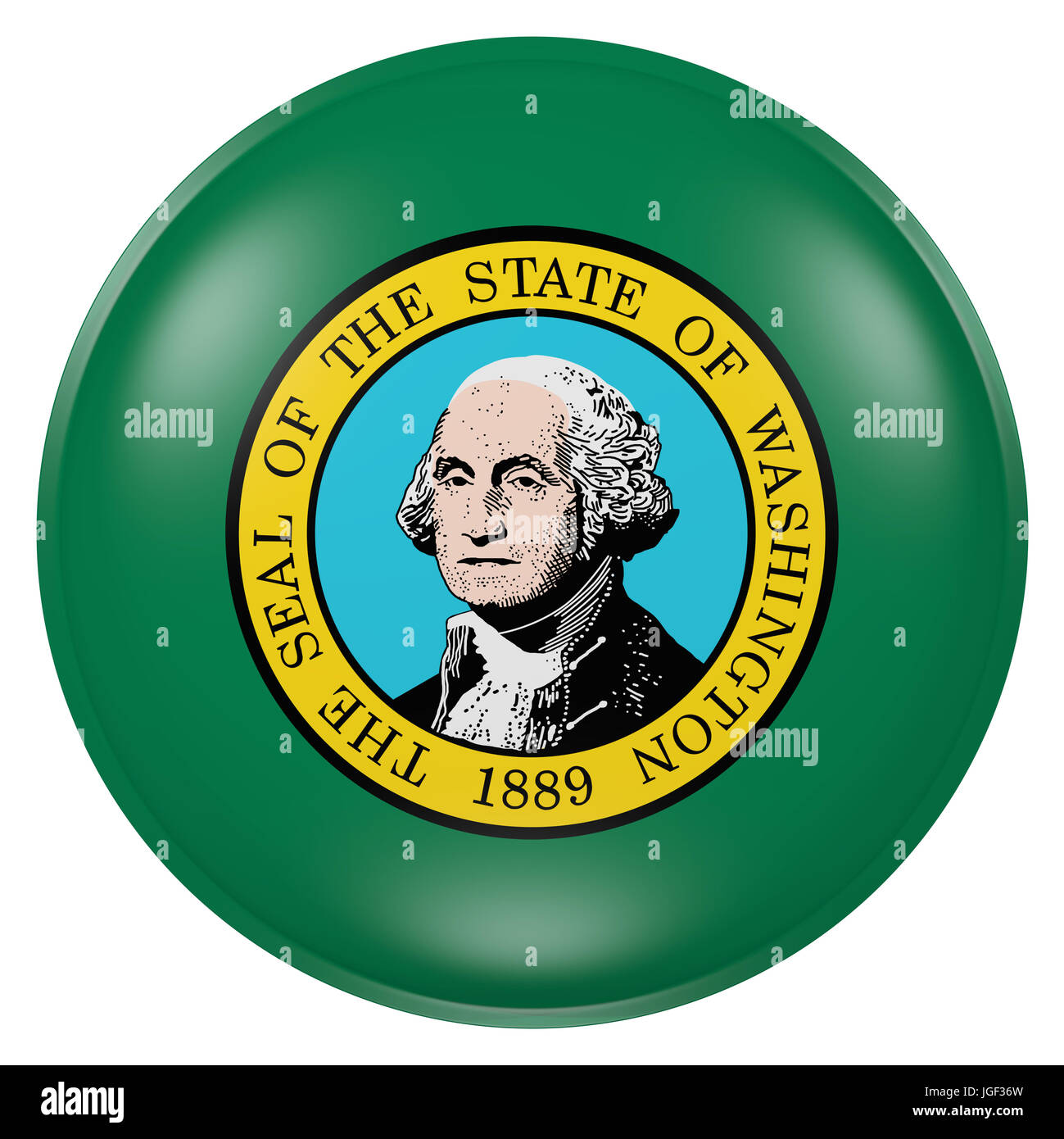 Washingtonian flag hi-res stock photography and images - Alamy
