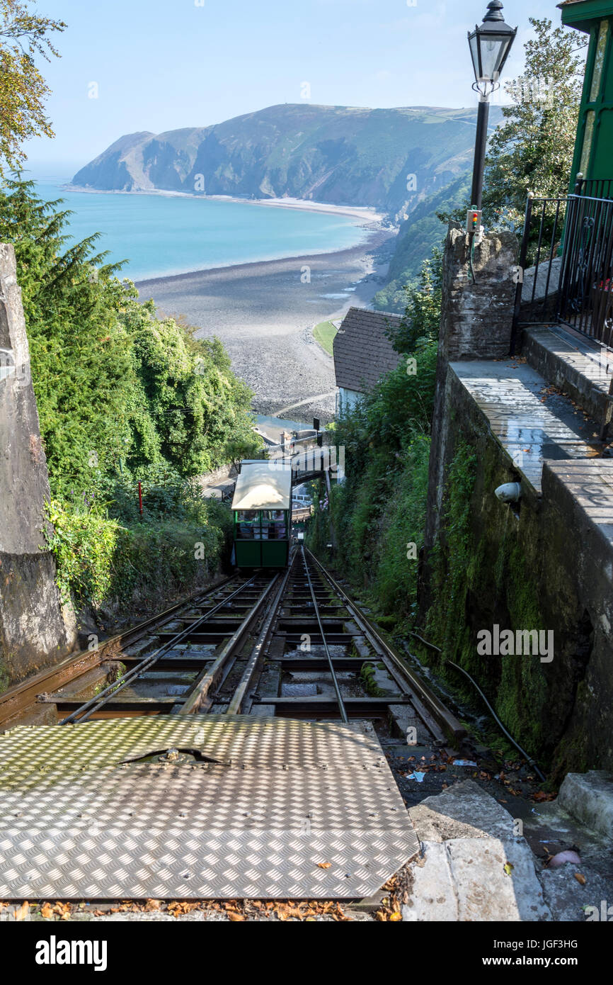 Lynton and Lynmouth Railway Stock Photo - Alamy