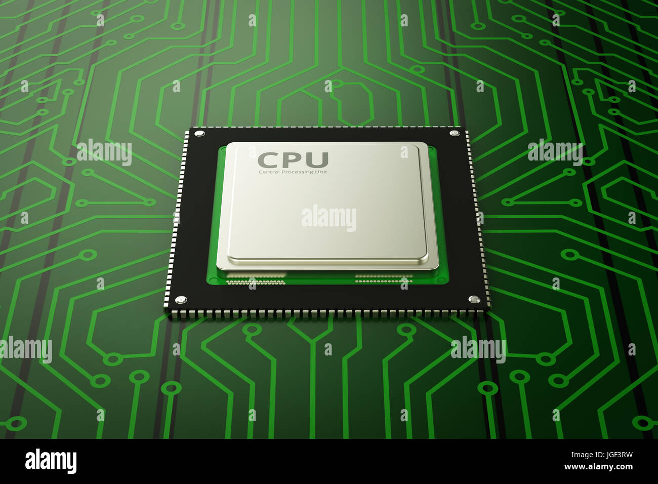 Green circuit hi-res stock photography and images - Alamy